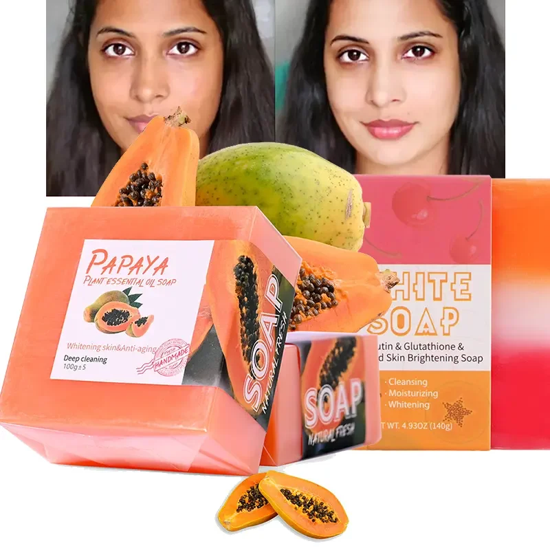 Private Label Organic Natural Turmeric Soap Bar For Skin Lightening ...