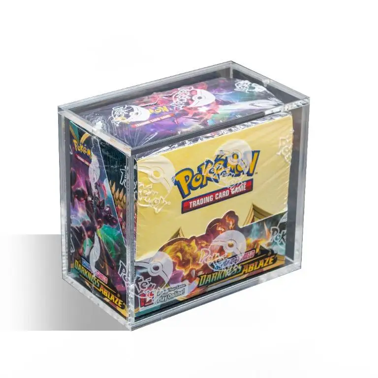 Magnetic Etb Pokemon Elite Trainer Box Acrylic Booster Box Display ...