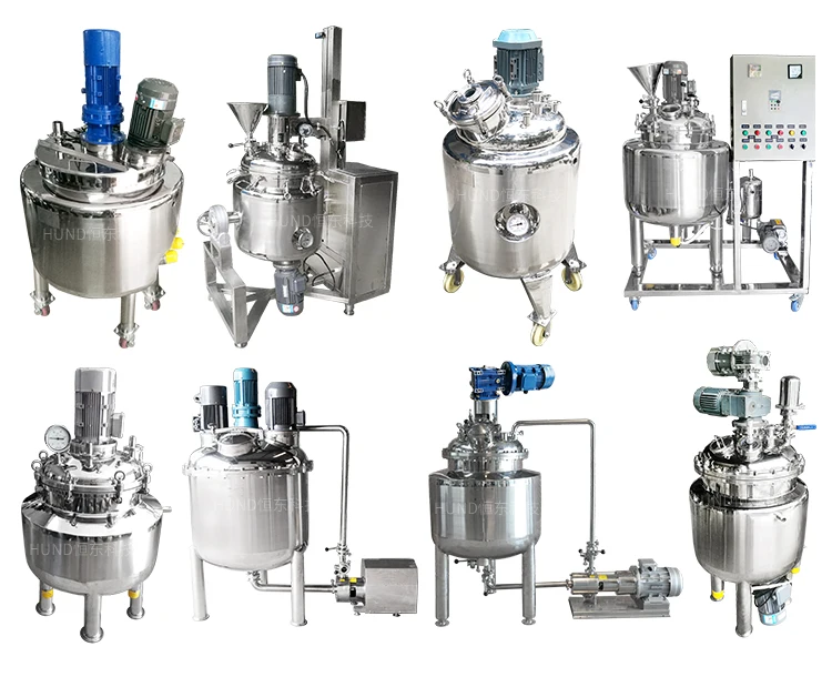 HUNDOM Double Jacketed Mixing Tanks - Efficient & Durable