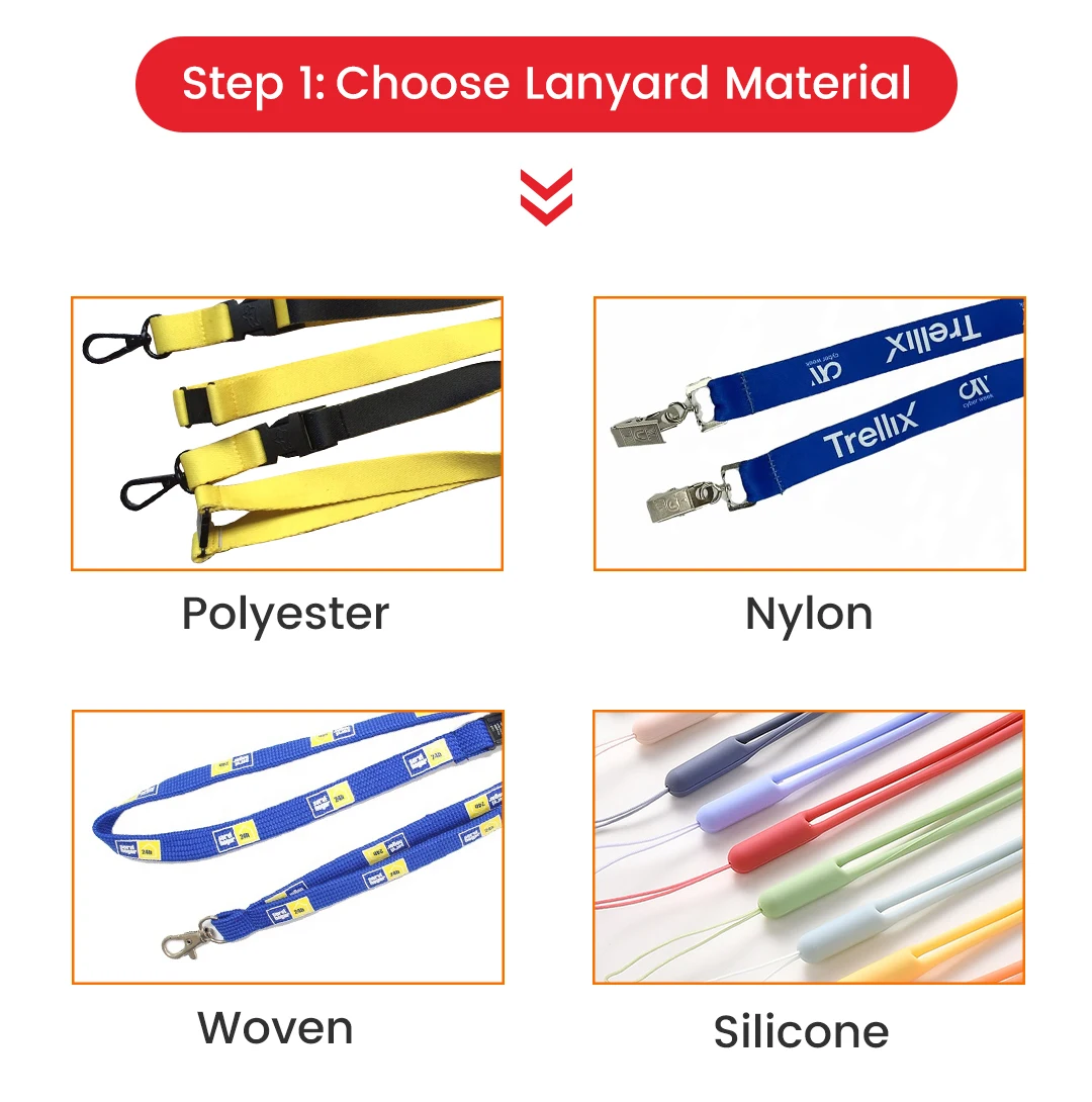 Custom Metal Buckle Work Permit Factory Lanyard Rope Nylon High Elastic ...