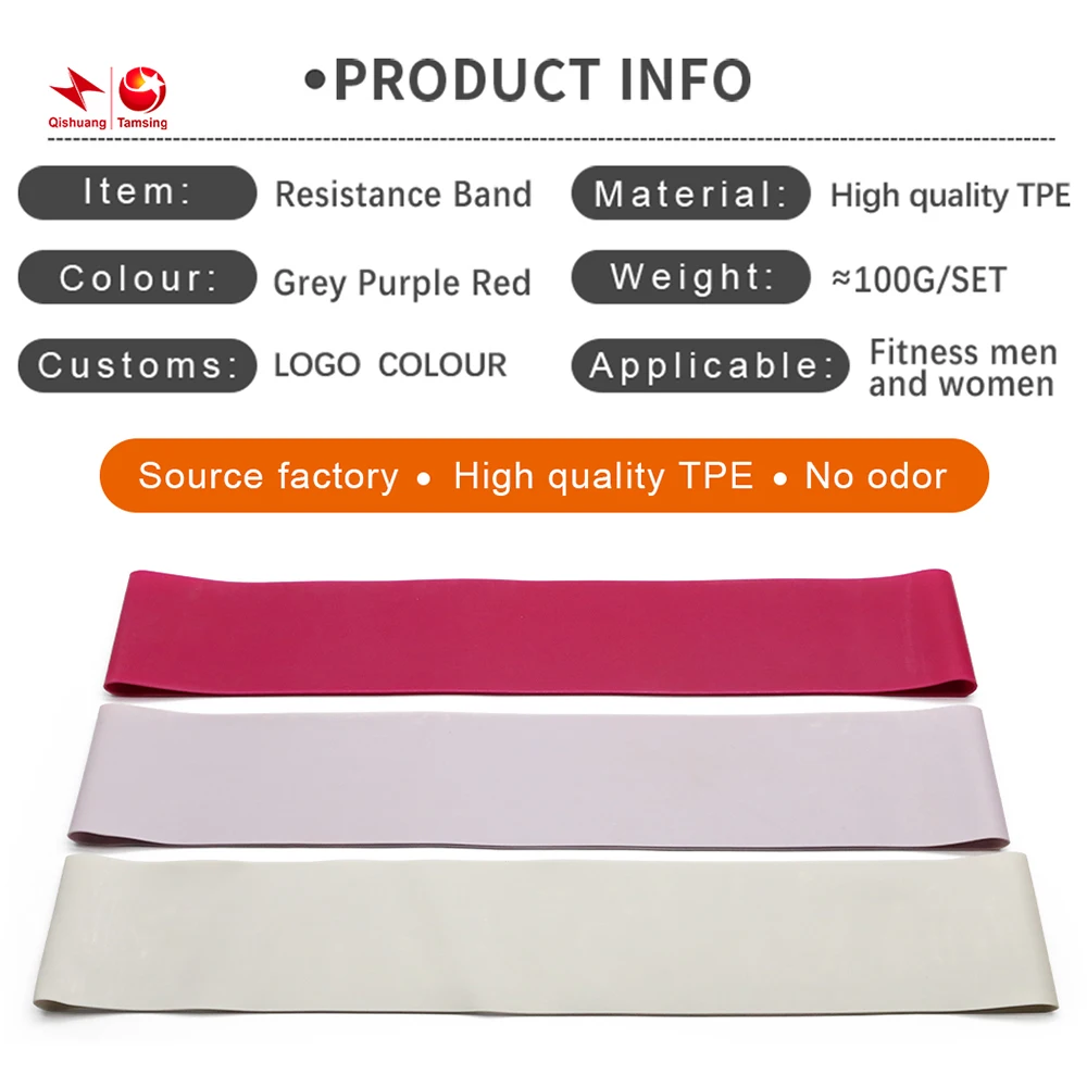 Customizable And Sample Resistance Hip Band Fabric Booty Bands Hip ...