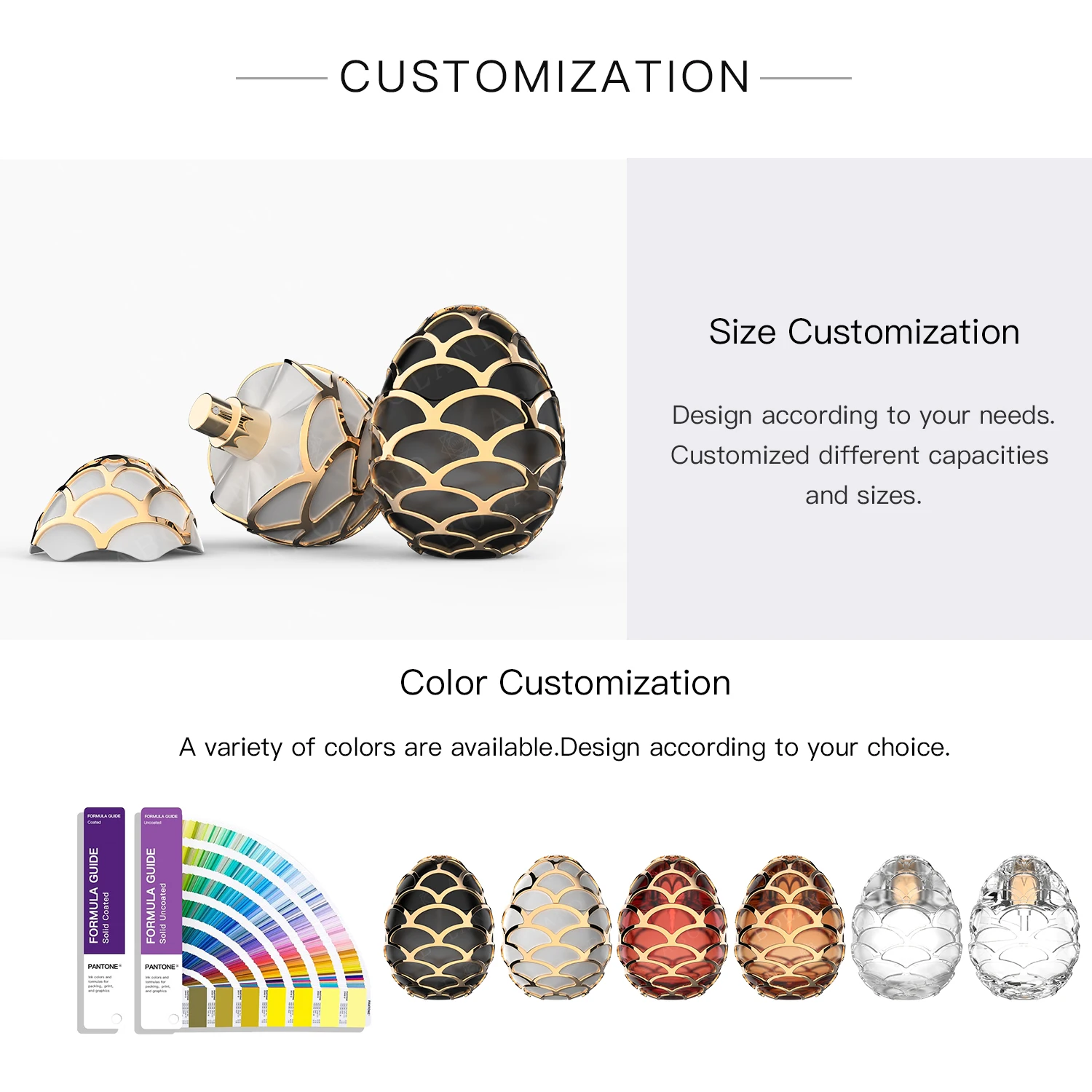 OEM New Design Egg Shape Custom Perfume Bottle Luxury Perfume Bottle ...