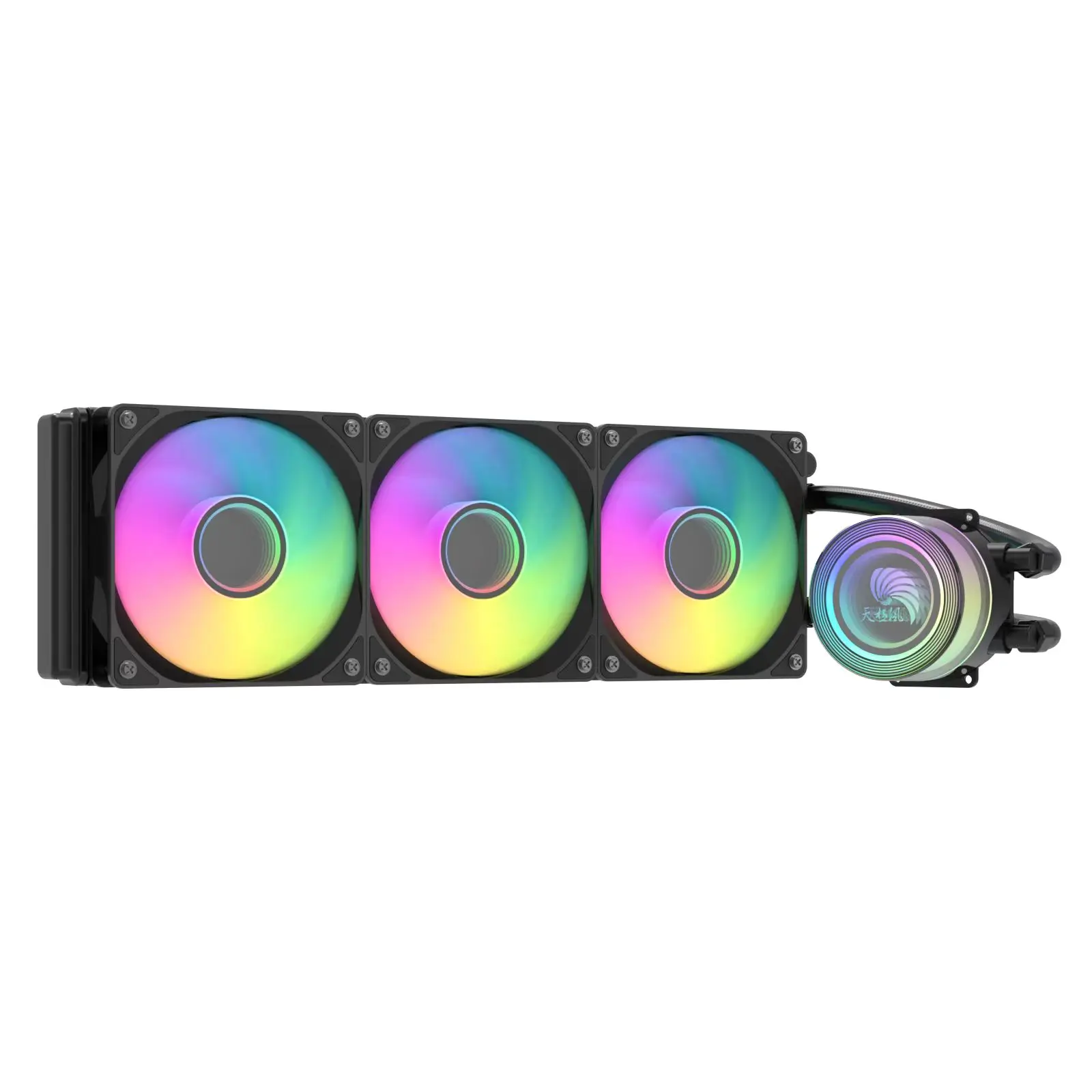 CPU Water Cooling 360mm ARGB Aura Sync Liquid CPU Cooler Water Cooling ...