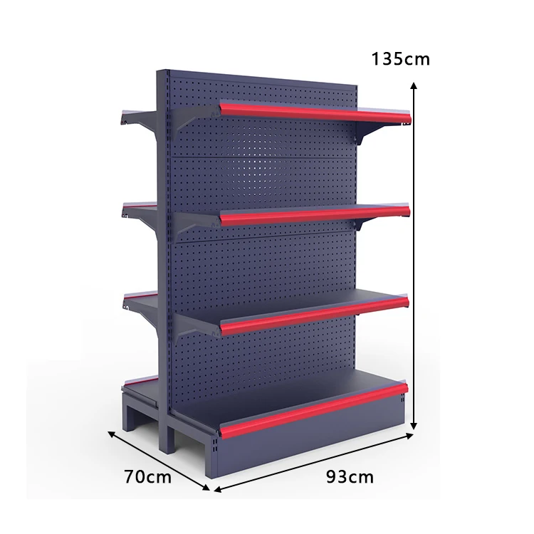 Kainice Customized Size Pegboard Display Racks Supermarket Retail Store ...