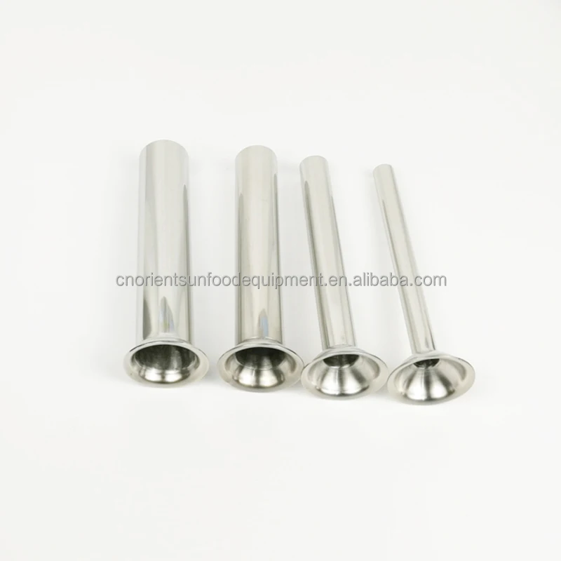 Sausage Stuffing Tubes Stainless Steel Funnels Attachment for Manual ...