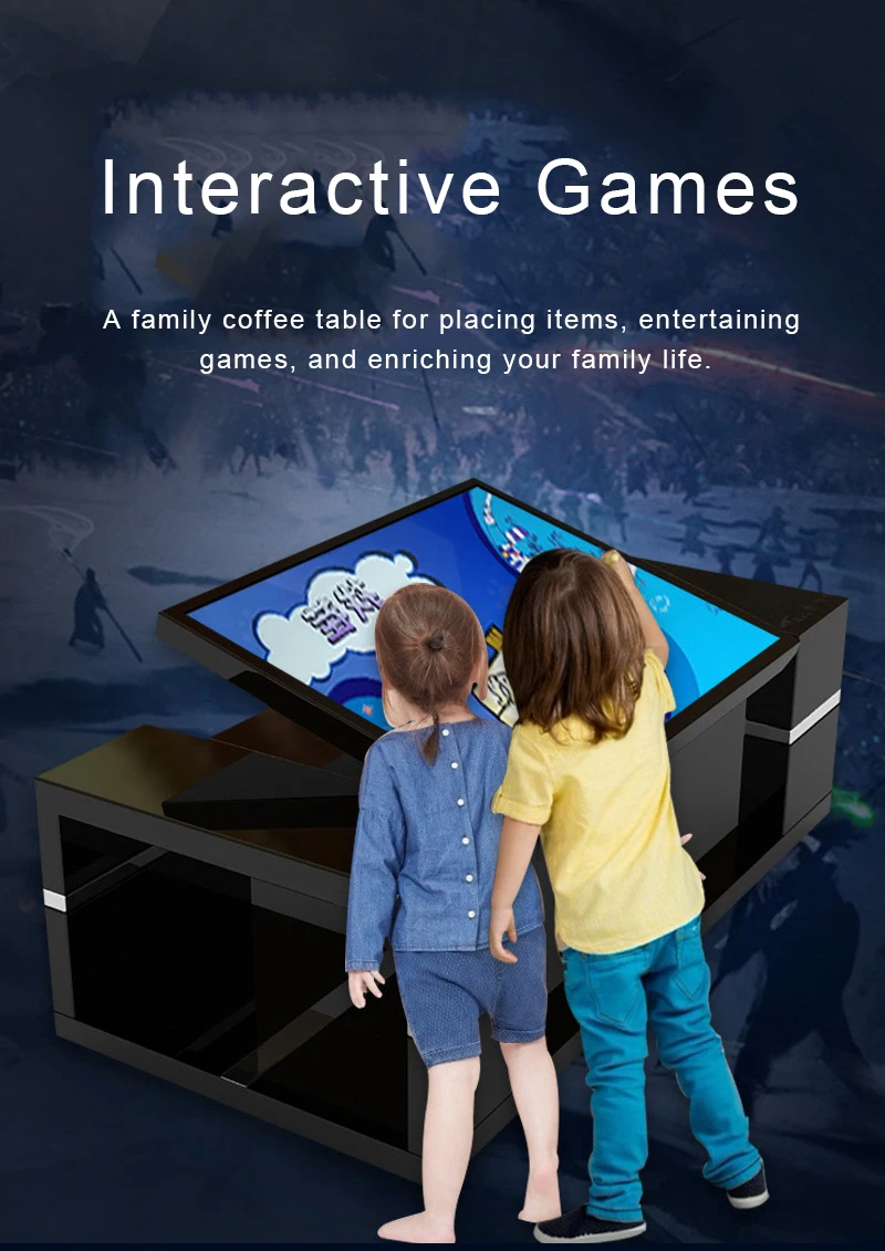 New Design Smart Bedside Table Multi-touch Game Table With Touch Screen ...