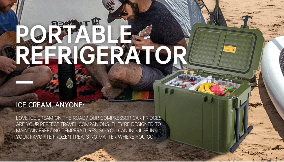 45Lcar Refrigerator Mini Fridge Small Freezer 12V Car Fridge Portable ...