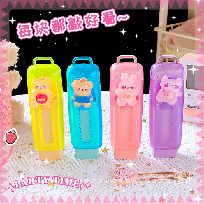 Primary school students children cute stationary Wholesale push-type ...