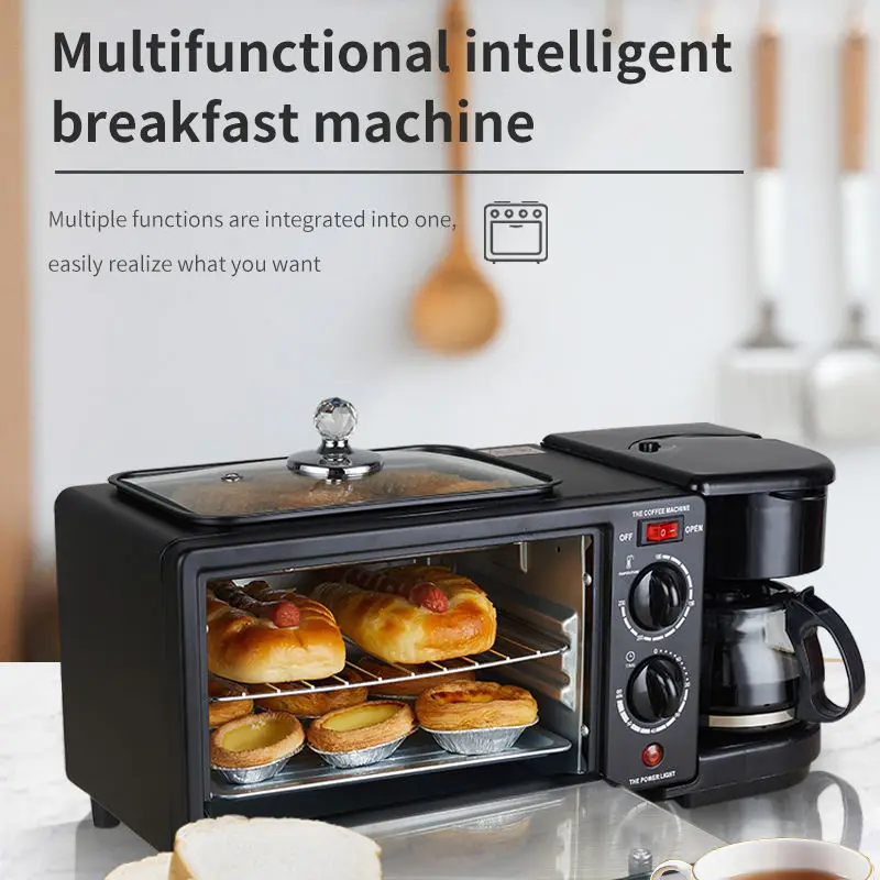 Kitchen Appliance Coffee Machine Egg Cooker Toaster Pizza Oven Sandwich ...