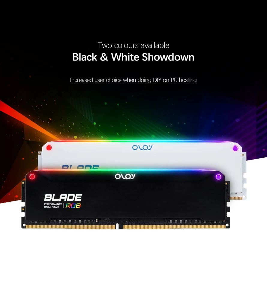 Oloy Blade Rgb 16gb(2x8gb) Memory Ram Ddr4 3200mhz 3600mhz 4000mhz ...