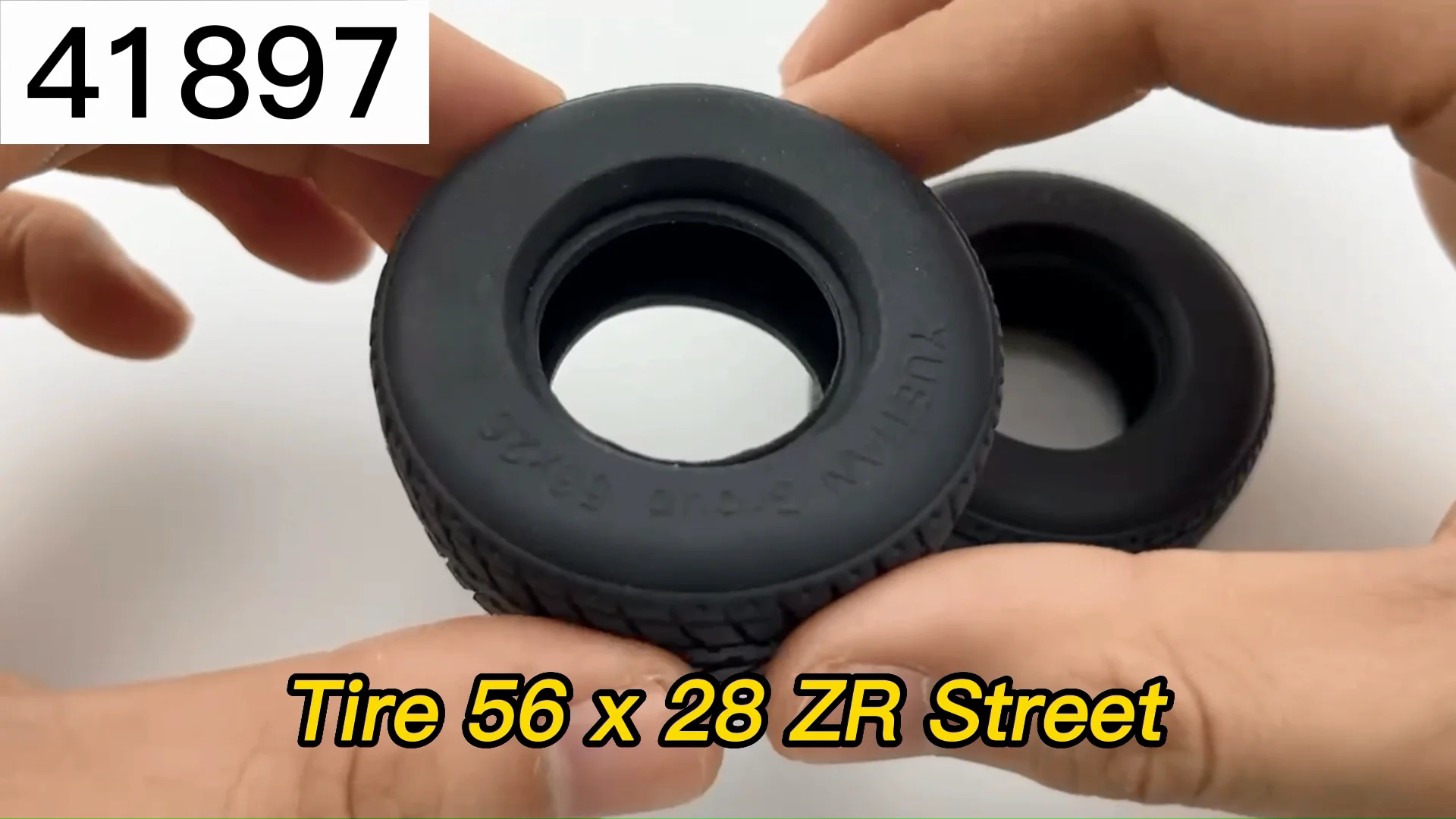 No.41897 Tire & Tread Plastic Diy Accessories Toy Bricks Bulk Assembly ...