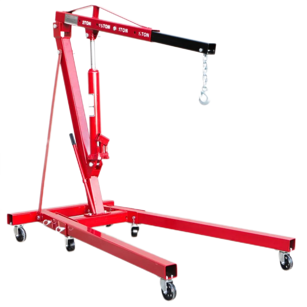 2 Ton Shop Engine Hoist Crane - BMW 325 Automotive Tools