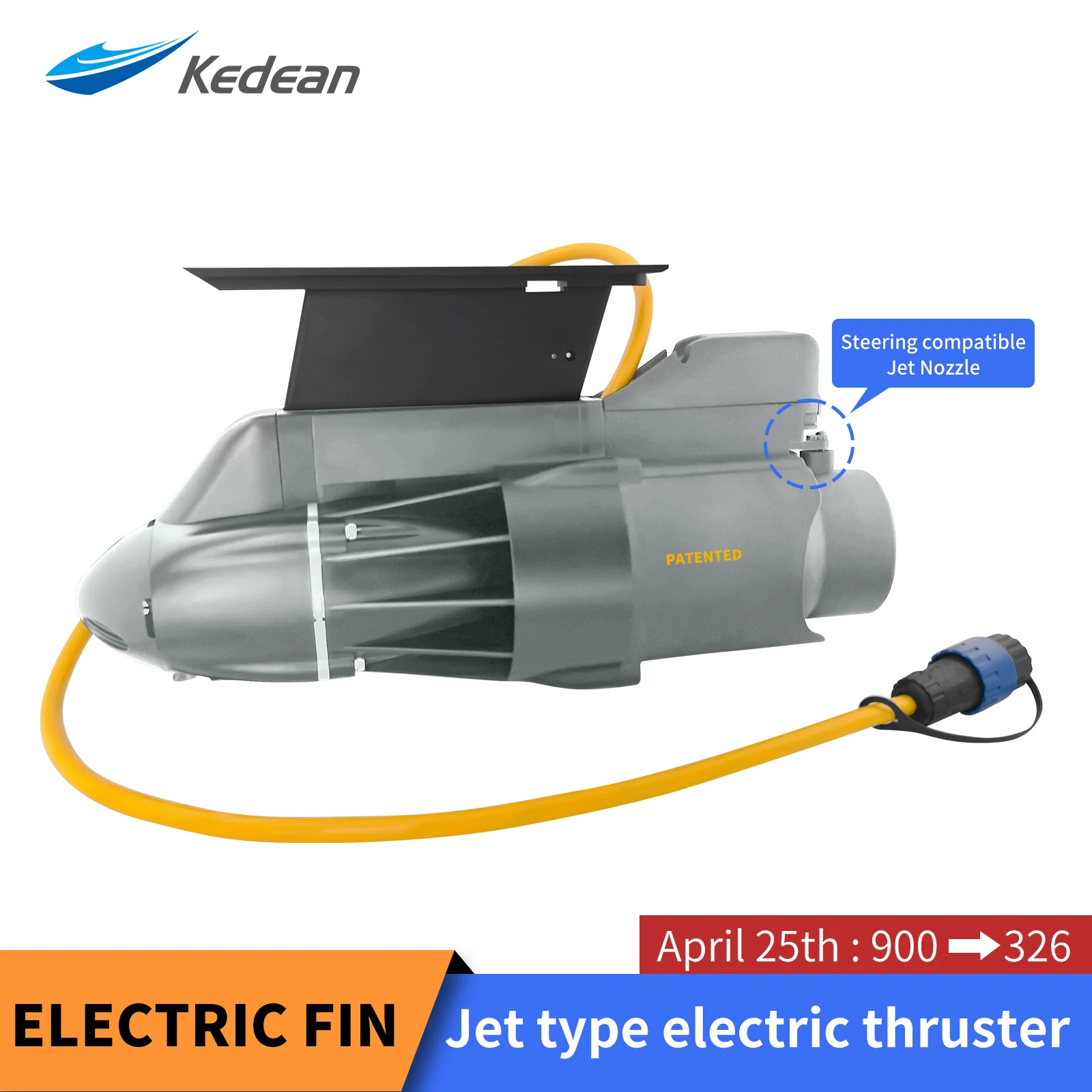 Electric Fin Power Fin,Electric Rudder,Underwater Motor Remote Control ...