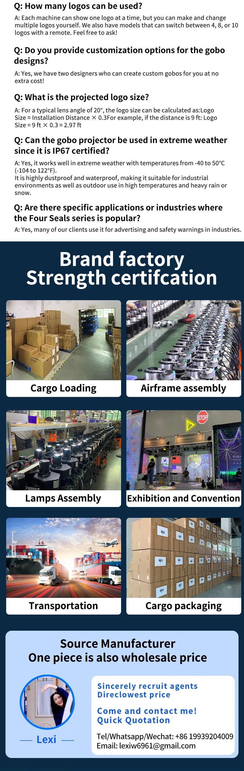 TNT 25W Mini LED Projector - Waterproof IP67 Outdoor Light