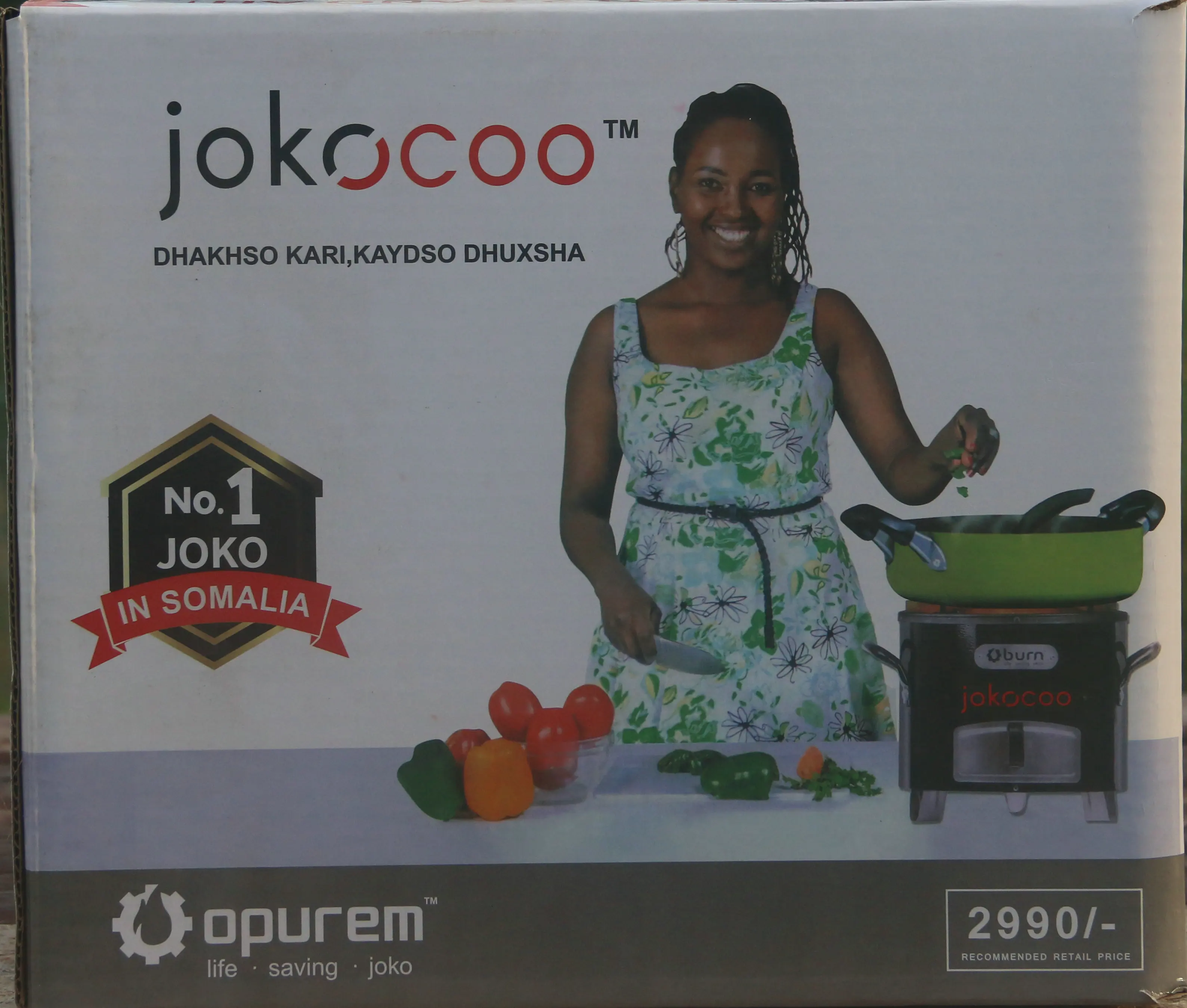 Top Tyko Brand Portable Stainless Steel Jikokoa Charcoal Stove Burning ...
