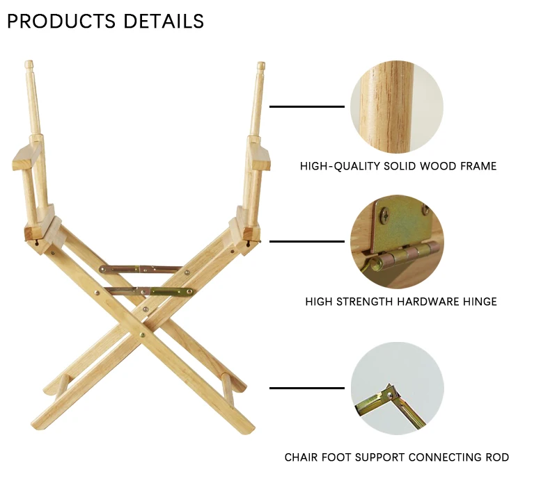Custom Folding Directors Chair - Perfect for Outdoor