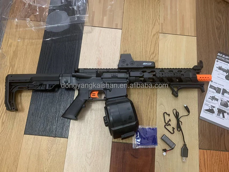 Ready To Ship Automatic Splatter Bal Gun Shooter Blaster M416 Ball Guns ...