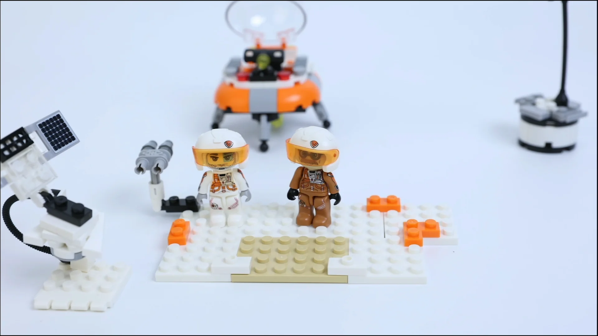 New Arrival Mars Exploration Building Blocks Educational Robot Toy ...