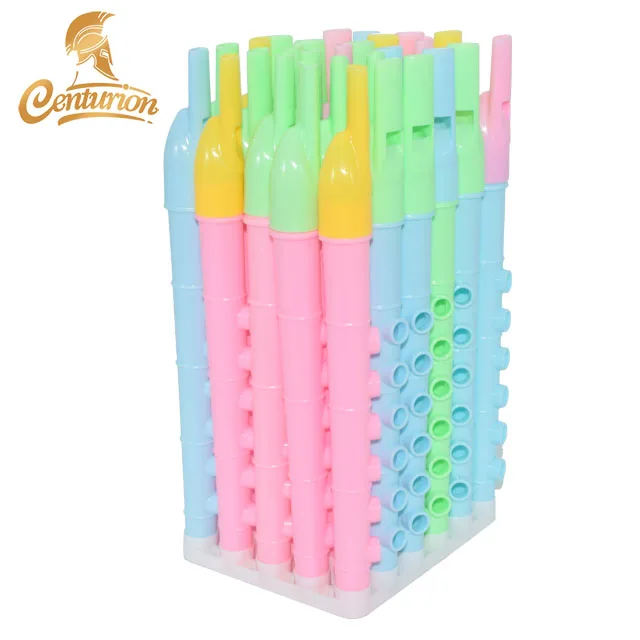 Kids Small Plastic Musical Instruments Flute Shaped Toy With Candy ...