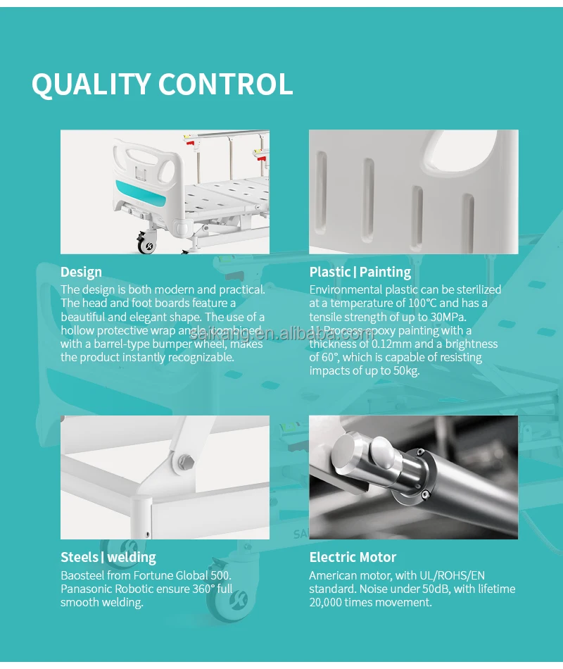 K6k Saikang Wholesale Aluminum Alloy Side Rail 3 Function Electric ...