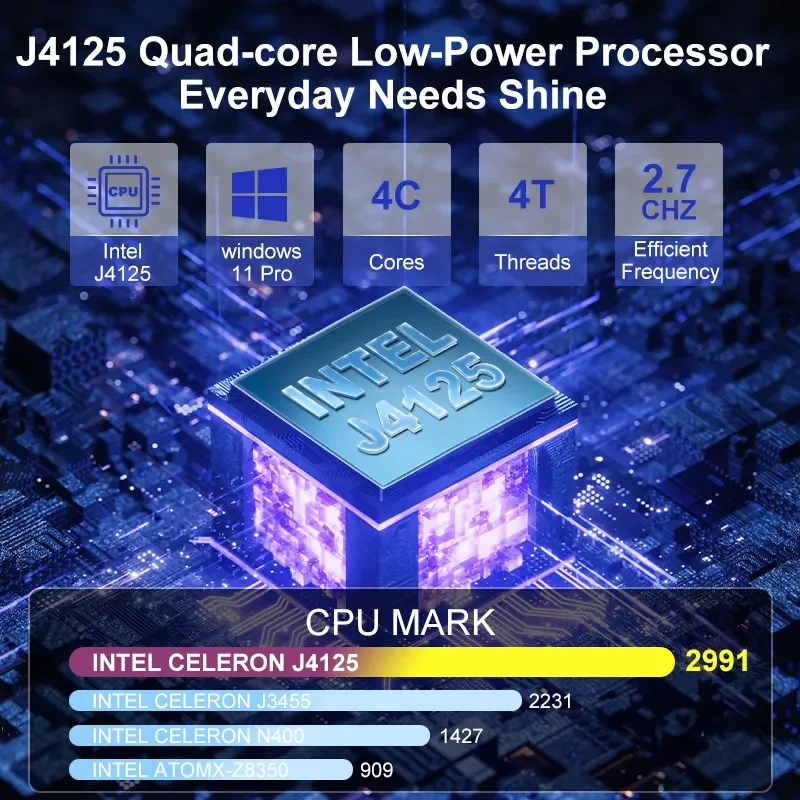 Morefine M1k M1s Stick Mini Pc Desktop Computer Celeron J4125 Processor ...