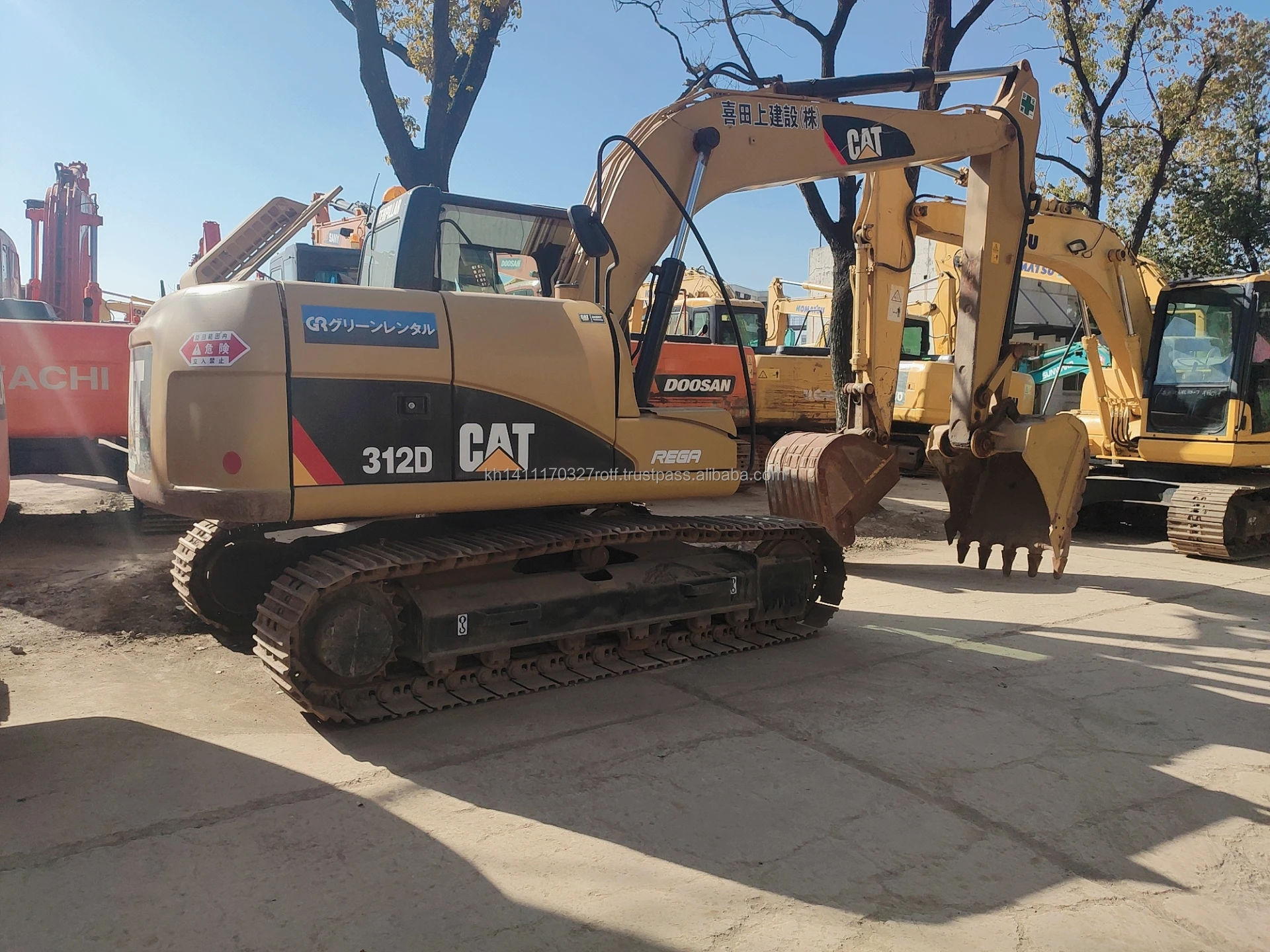 All Original Used Caterpillar Excavator CAT 312 312D 312DL Good Work ...