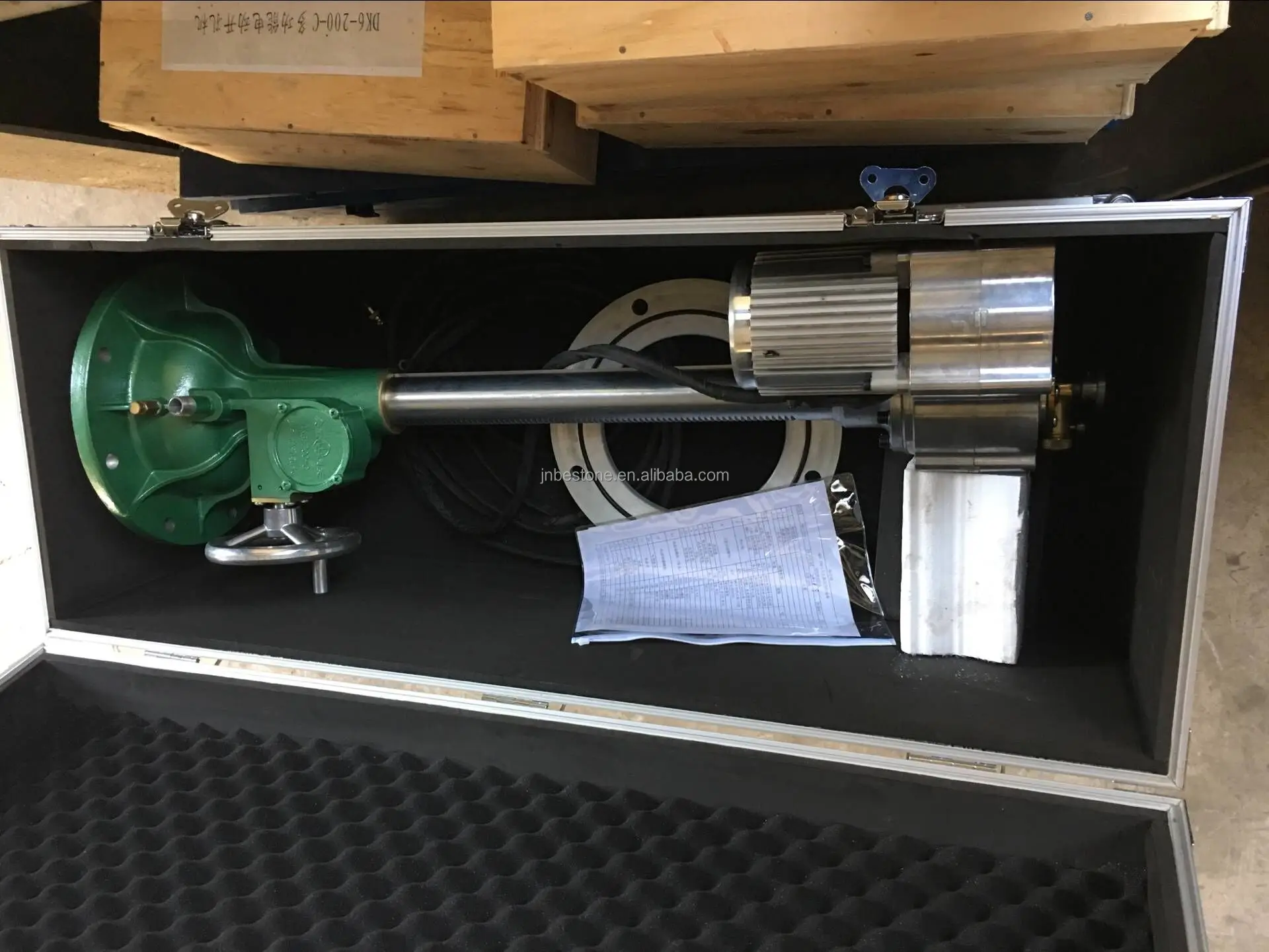 Dk6-200 Electrical Pipeline Hot Tapping Machine Making The Hole ...