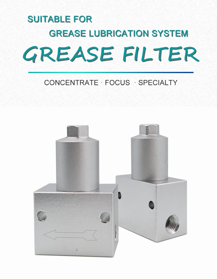 Grease Filter Automatic Electric Lubricating Pump Oil Filter