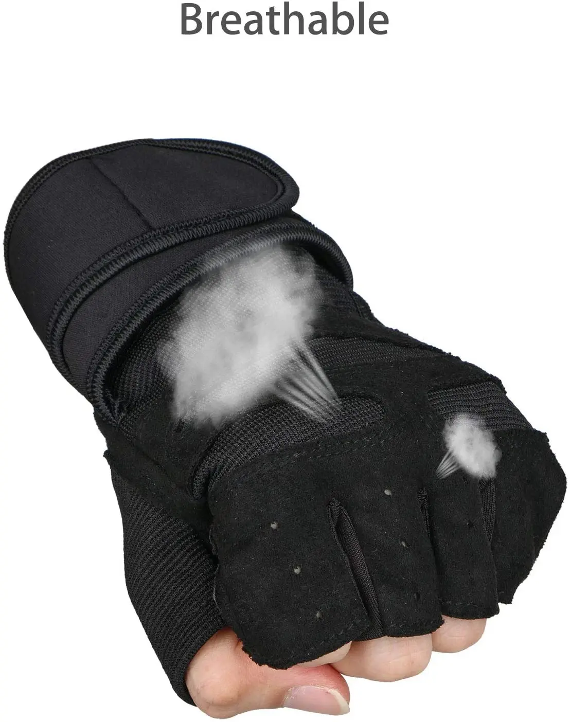 New Weight Lifting Gym Workout Gloves Men & Women,Partial Glove Just ...