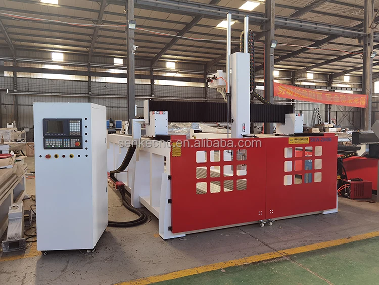 5 Axis Wooden Mdf Ship Eva Foam Board Metal Mold Carving Cnc Milling ...