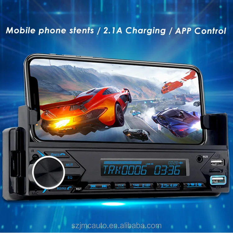 Usb Bt Universal Auto Electronics Single Din 1 Din Car Mp Car Bluetooth ...