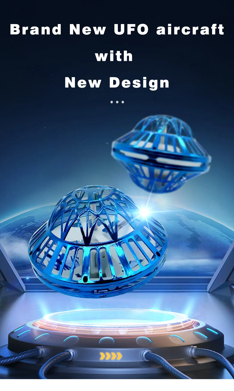 Wholesale Hand Operated Induction Interactive Ufo Ufo Mini Drone The Ultimate Flying Spinner Fun ...