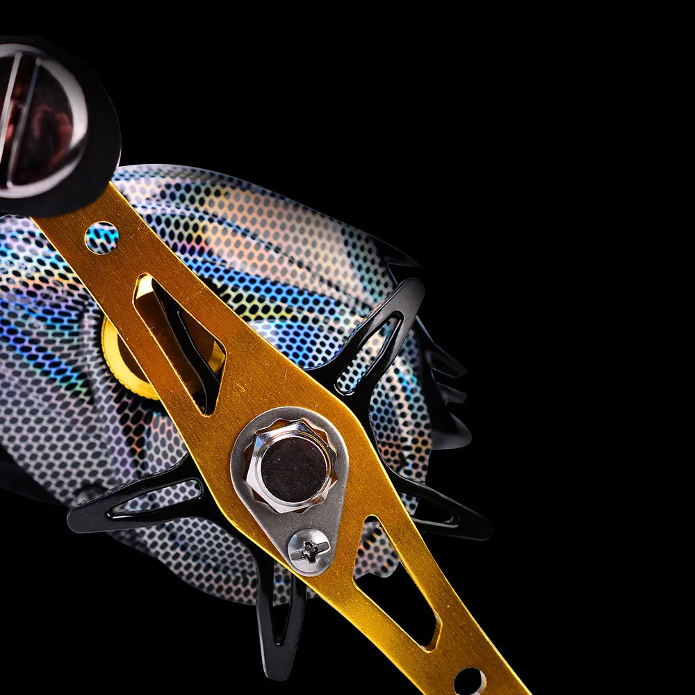 3+7 Fishing Scroll Ultra Light Reel - 10 Kg Drag, 7.2:1 Gear