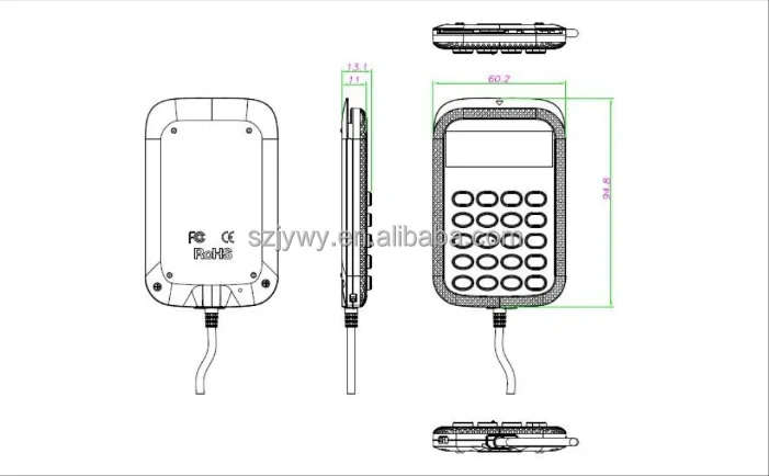 APG8201 Smart Card Reader with Pinpad APG8201-B2| Alibaba.com