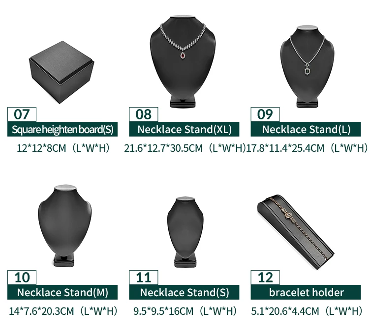 HLB Custom Leather Jewelry Displays - Elegant & Exquisite