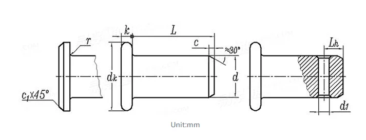 Wholesale Quick Release Detent Clevis Pin Stainless Steel