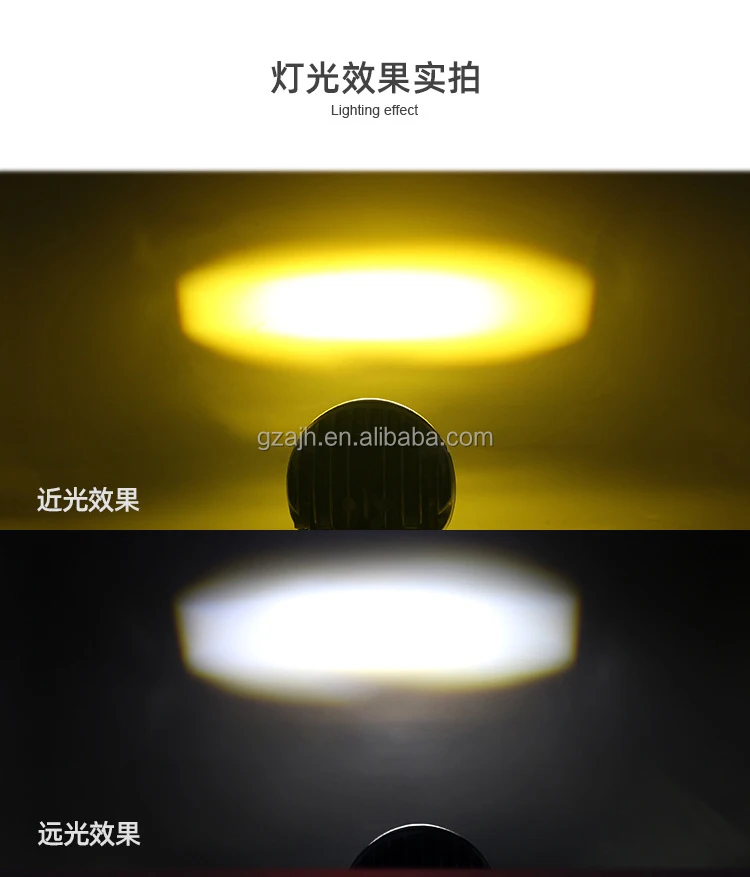 External Motorcycle Headlights Ghost Fire Skull Head Led Spot Light ...