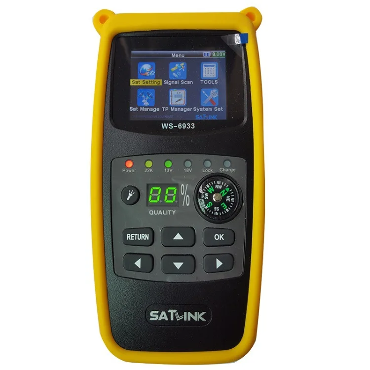 SATLINK WS-6933 DVB-S2 - Handheld Digital Satellite Finder