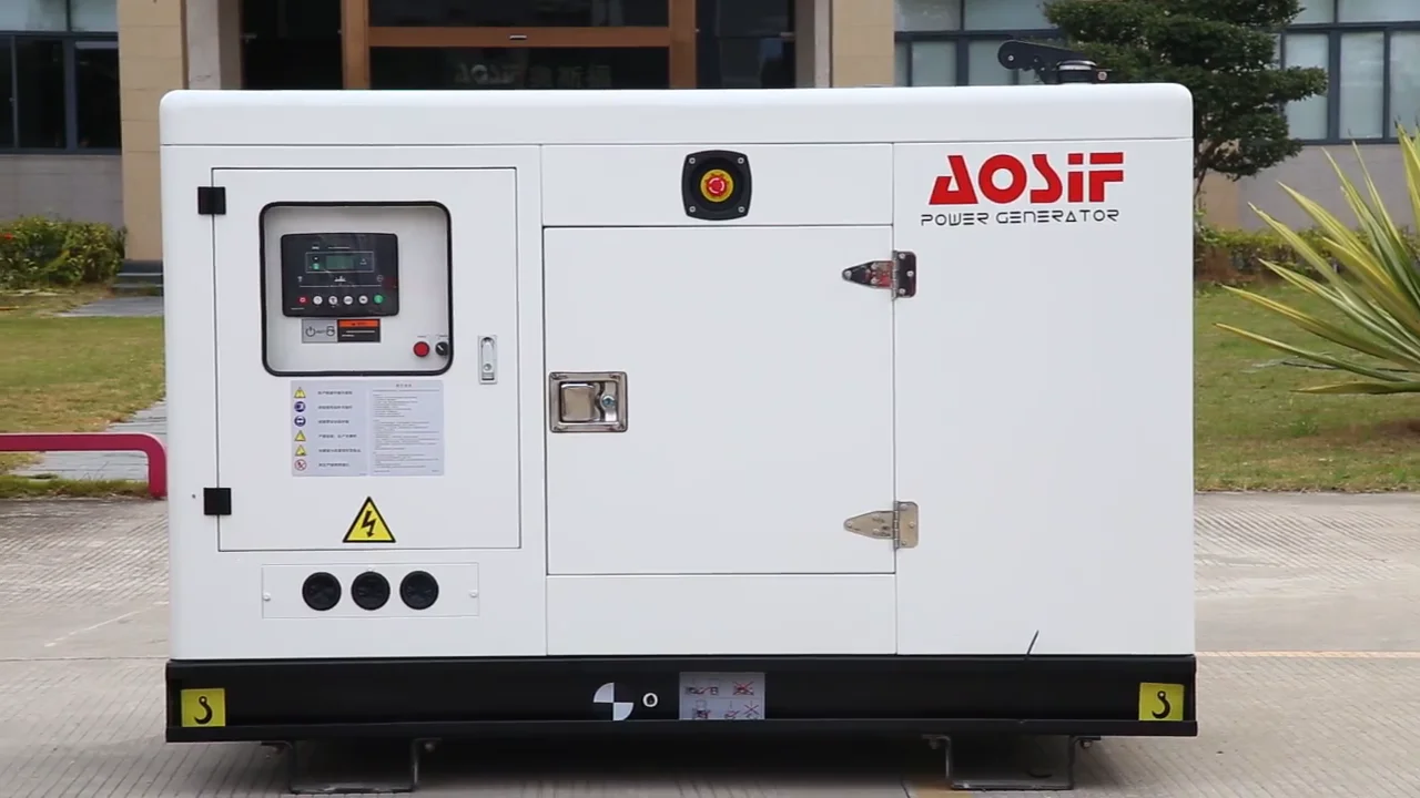 Aosif Super Silent Diesel Generator 10/20/30/50 Kva Kw 50hz 60hz Diesel ...