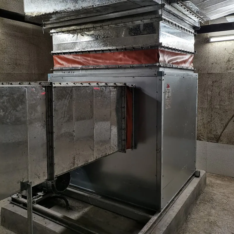 Rectangular Silencer Duct for Air Conditioning Exhaust Pipes Galvanize ...