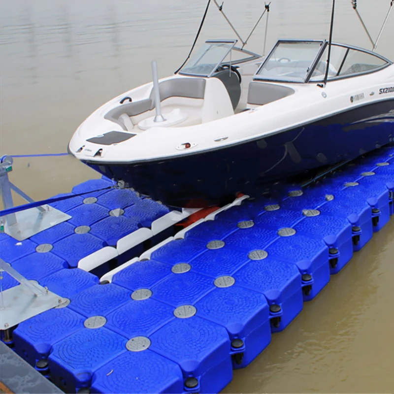 China Manufacturer HDPE floating pontoon dock platform walkway floating ...