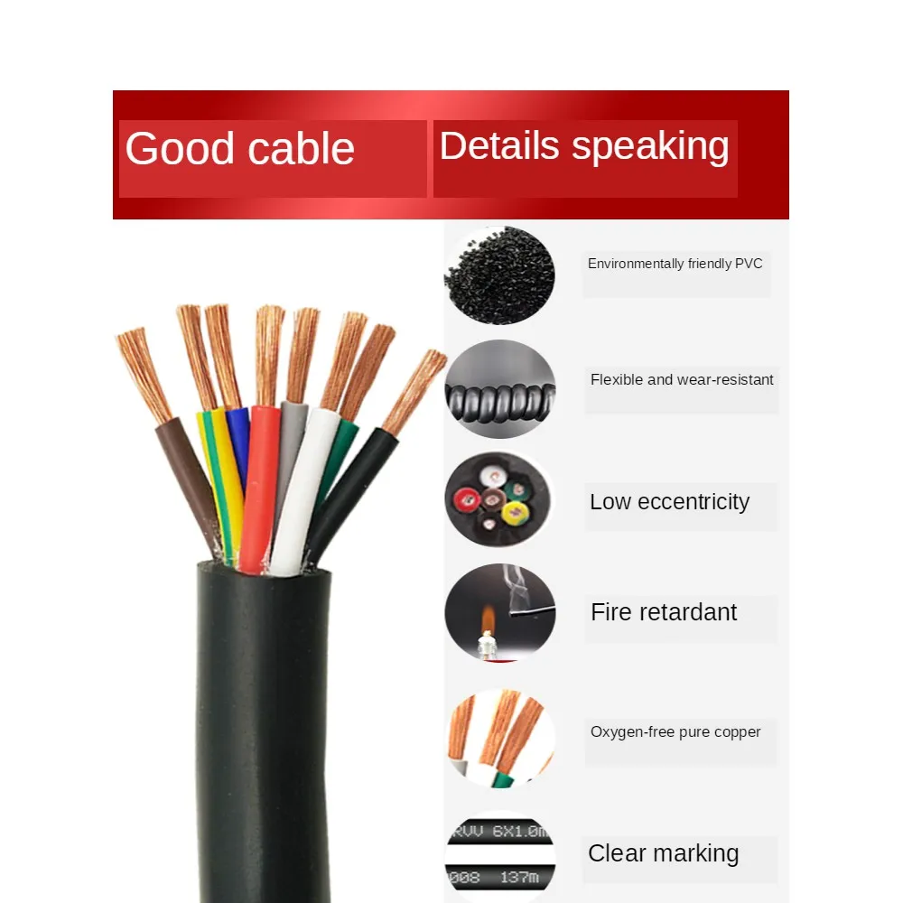 RVV Electrical Wire Cable - Flexible, Durable, Versatile