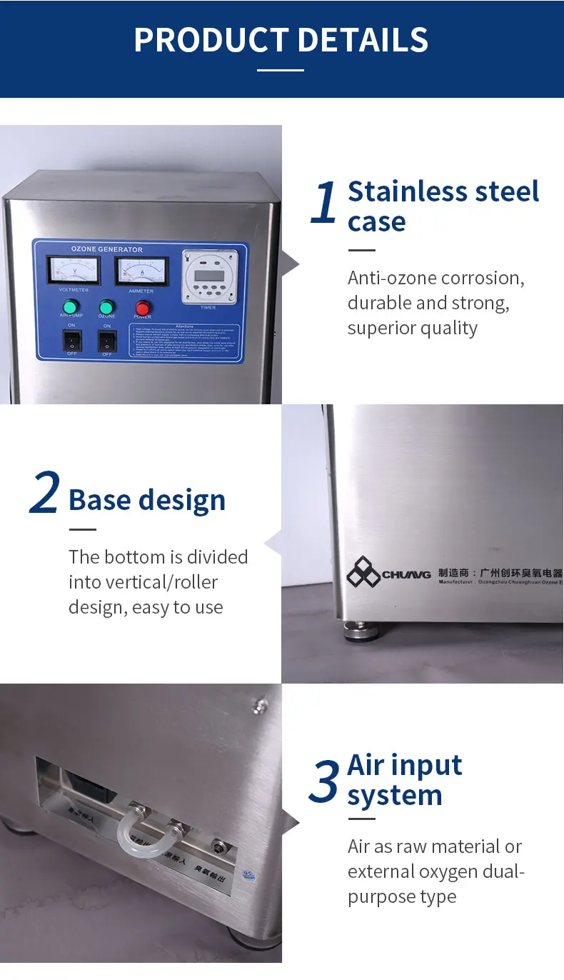 Ozocenter Portable Home Ozone Generator Water and Air Generator Ozone ...