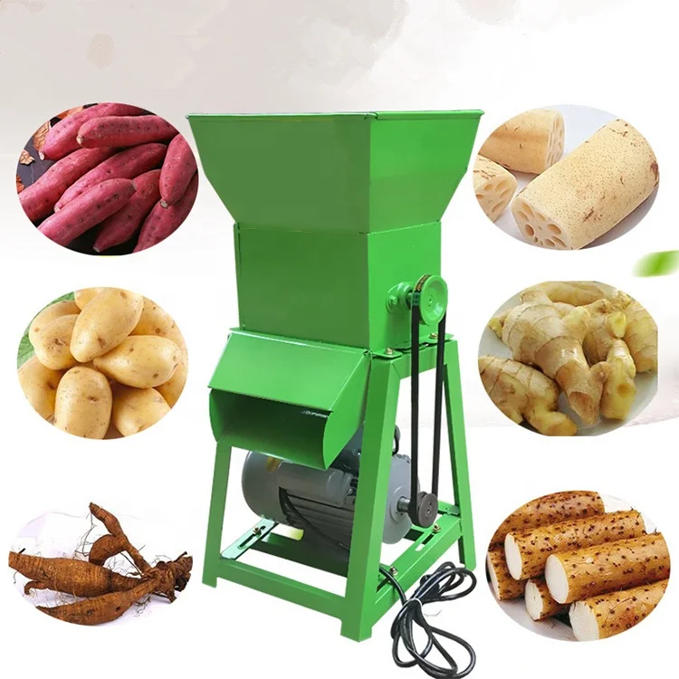 Cassava Grinder Potato Pulping Machine Lotus Root Sweet Potato Mill ...