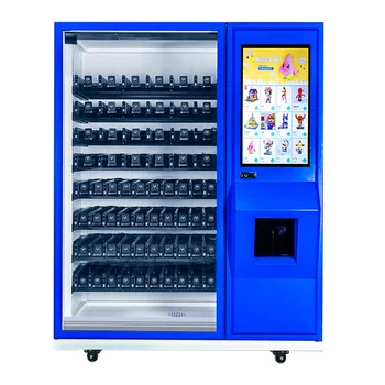 Unmanned Automatic Hot And Cold Food Vending Machine With Refrigeration ...