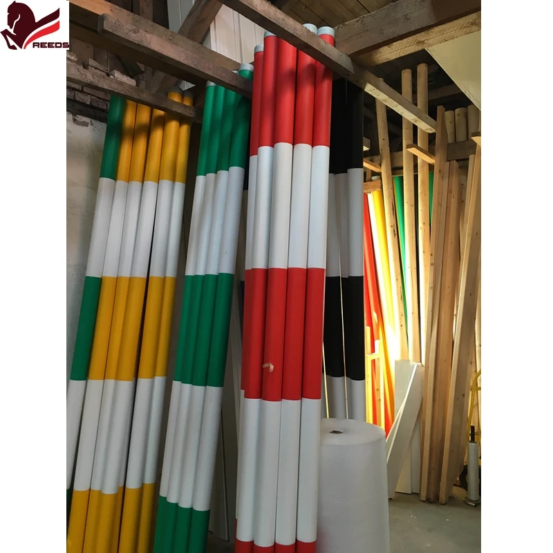 Horse Hdpe Piped Pole With Ror Without Filled Wooden Poles For Horse ...
