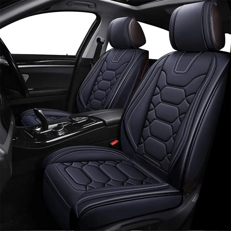 Luxury Leather Car Seats Covers - Waterproof & Customizable