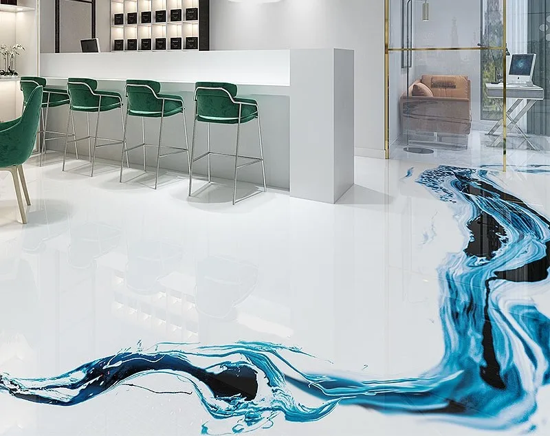 3D Epoxy Floor Art Coating - Self-Leveling Epoxy Resin