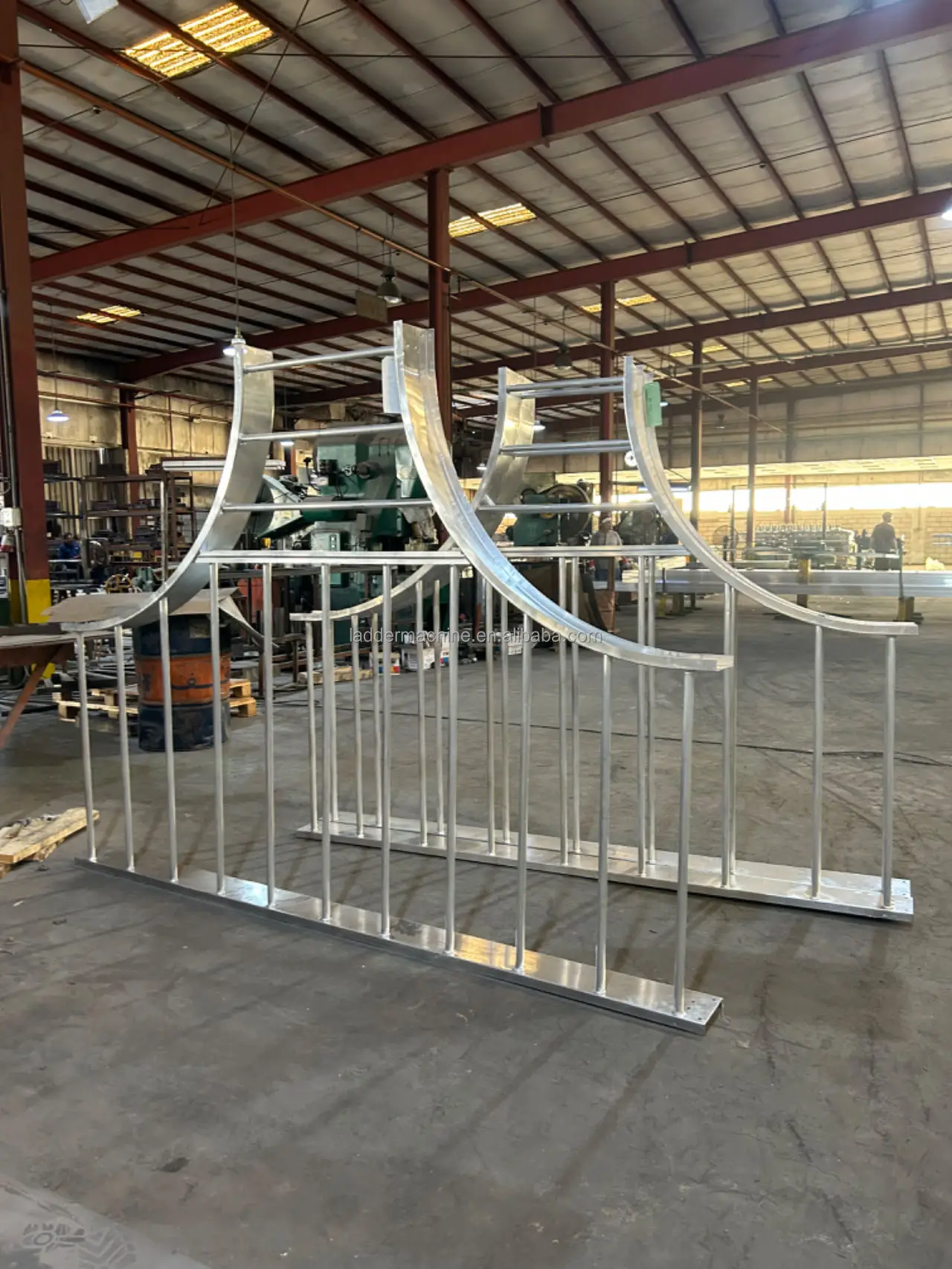 Aluminium Electrical Cable Ladder Making Machine With Vertical Down ...