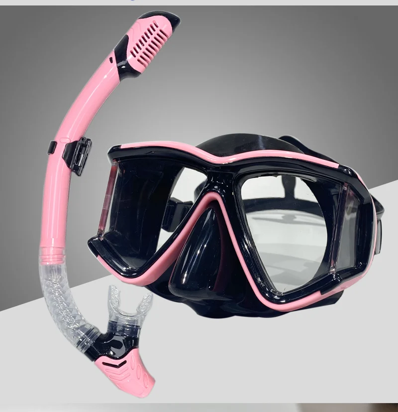 Ultra Wide Vision Floating Diving Lung Diving Bag Mask Silicone Skirt ...